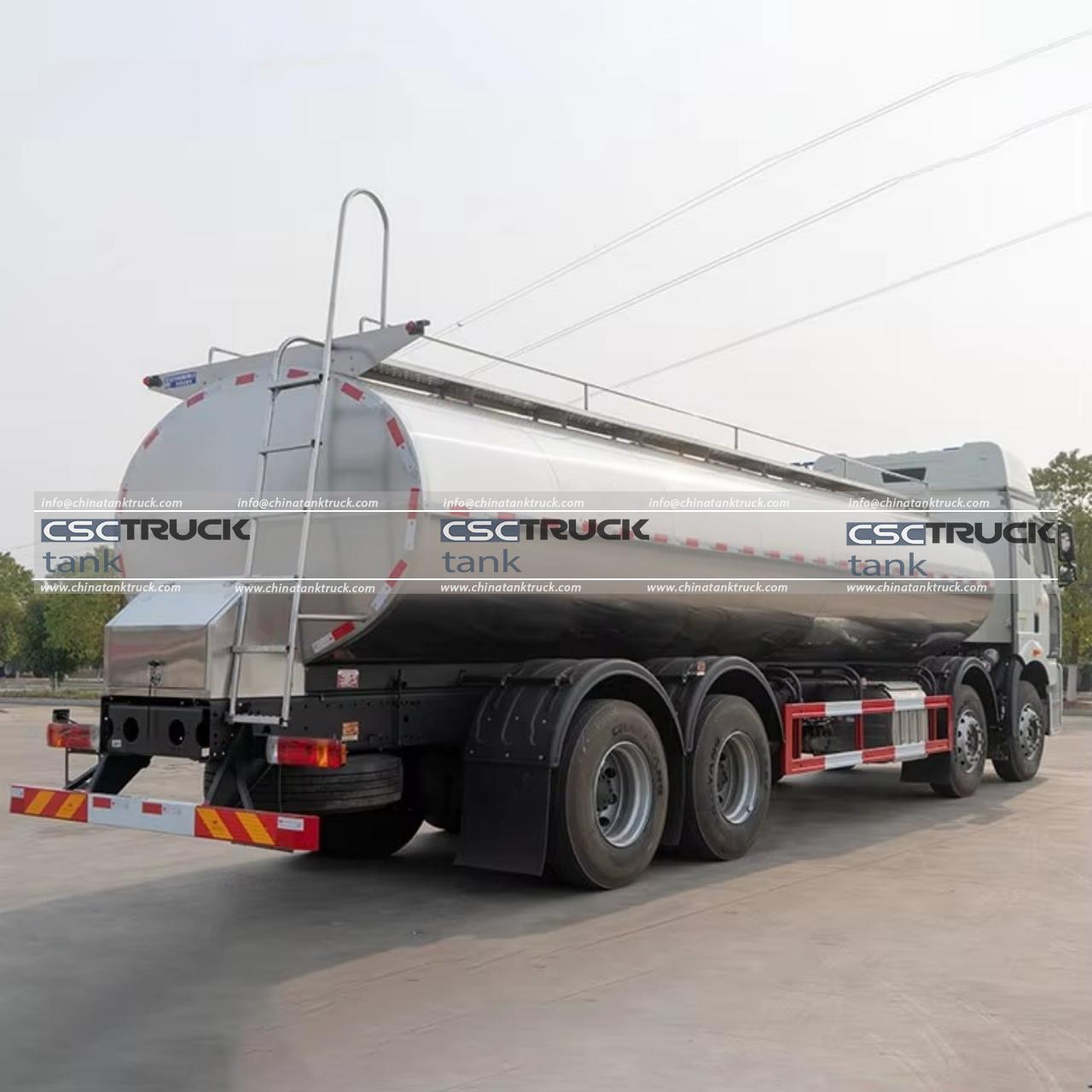 Hygienic Milk Transport with Insulated Stainless Steel Milk Tanker ...