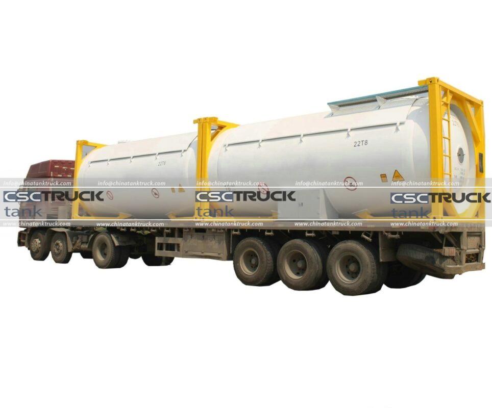 20FT LPG ISO Tank Container - China Tank Truck