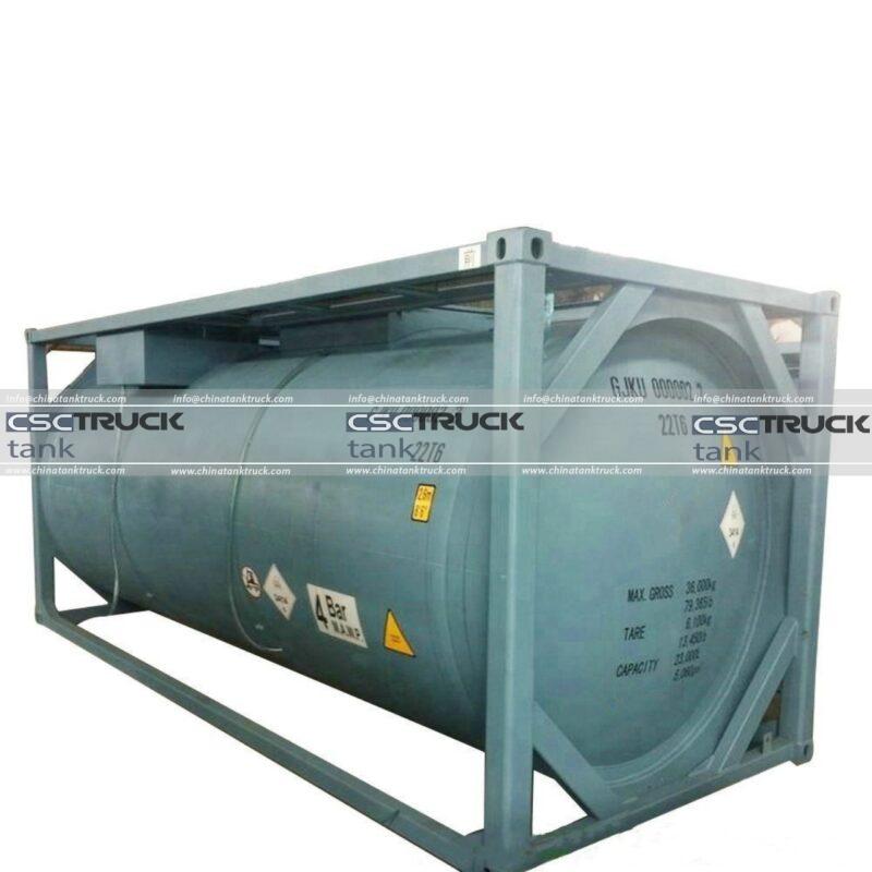 20FT Liquid Ammonia ISO Tank Container - China Tank Truck