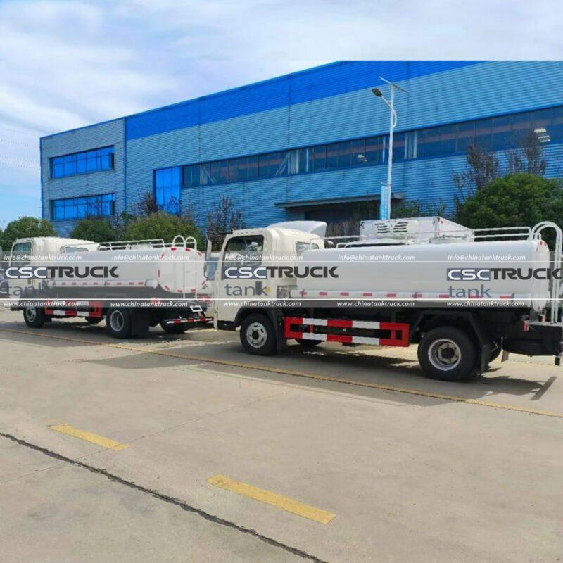 6 Wheelers 9000 Liters Water Tank Truck - China Tank Truck