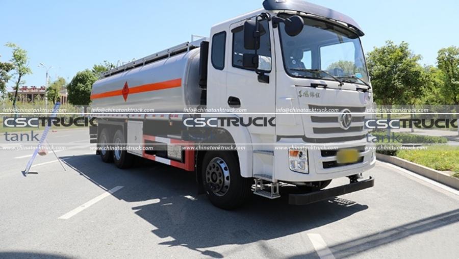 Dongfeng V6P Rear Double-Axle EURO VI 21000L Oil Tanker Lorry, Fully ...