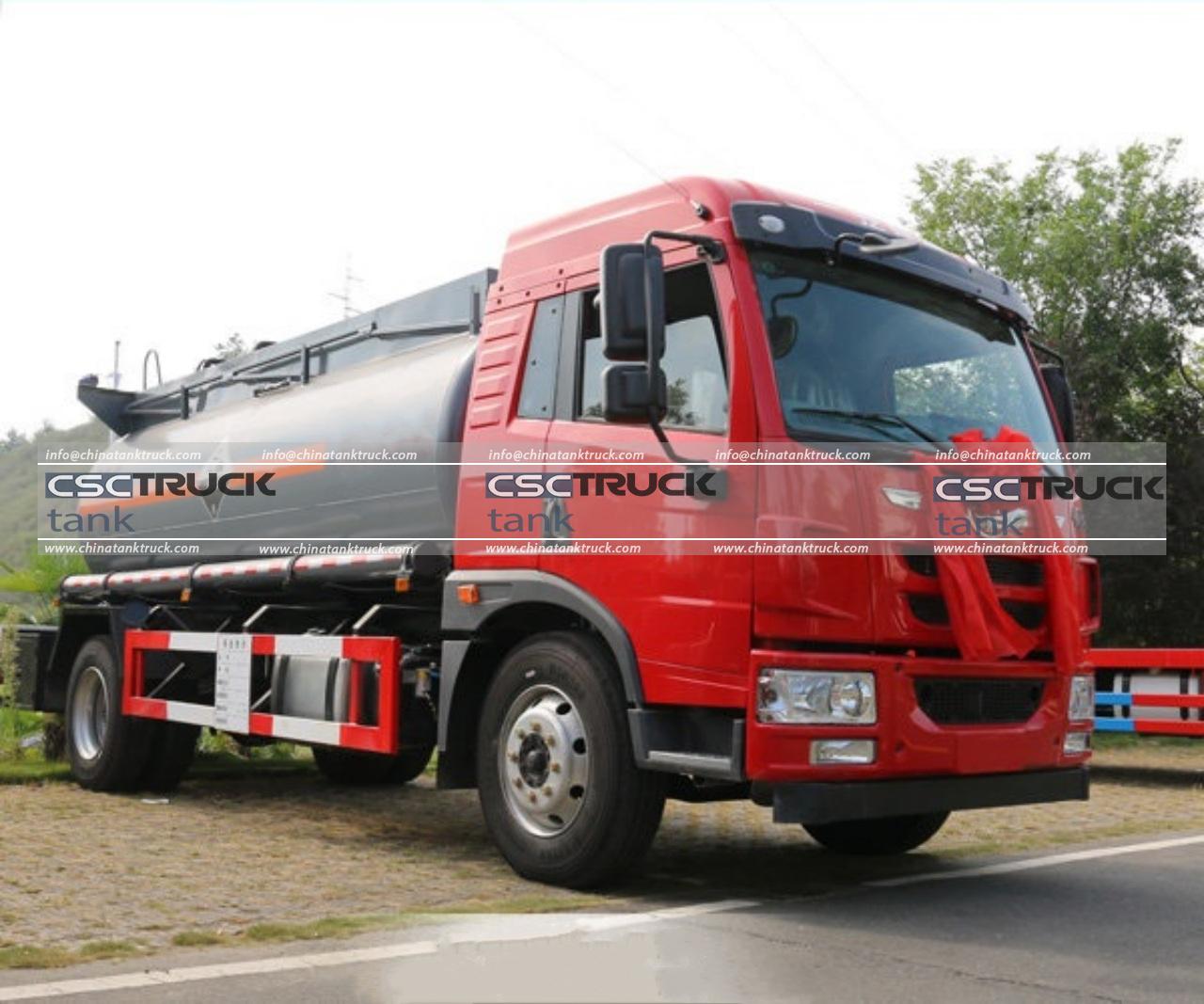 Illustrated Guide to the FAW 9 CBM Corrosive Tanker Truck - China Tank ...