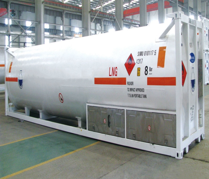 LNG Konteyneri, LNG ISO Konteyneri Satılır - Çin Tank Yük maşını