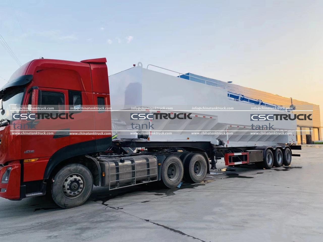 Pneumatic Tank Truck – Pneumatic Tank Trucks Exported to Germany for ...